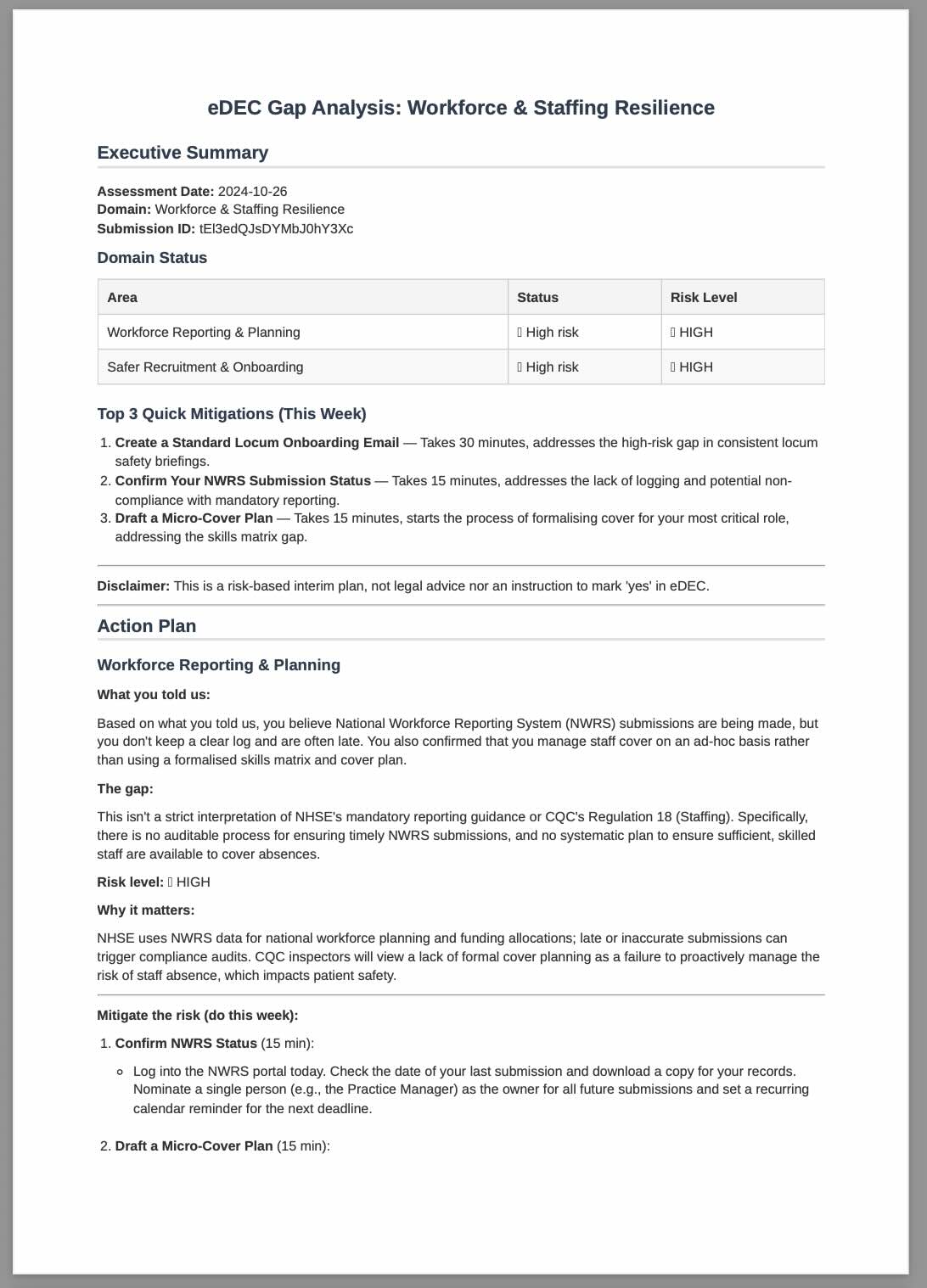 Safeguarding & Vulnerable Patients — eDEC 2025 Gap Analysis | My ...
